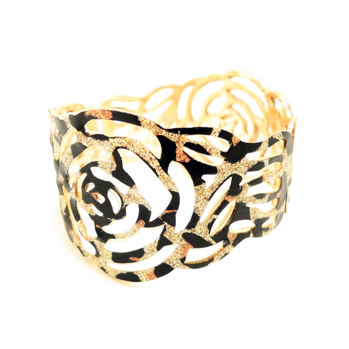 Glittering Rose Bangle (2 Colors!) on Luulla