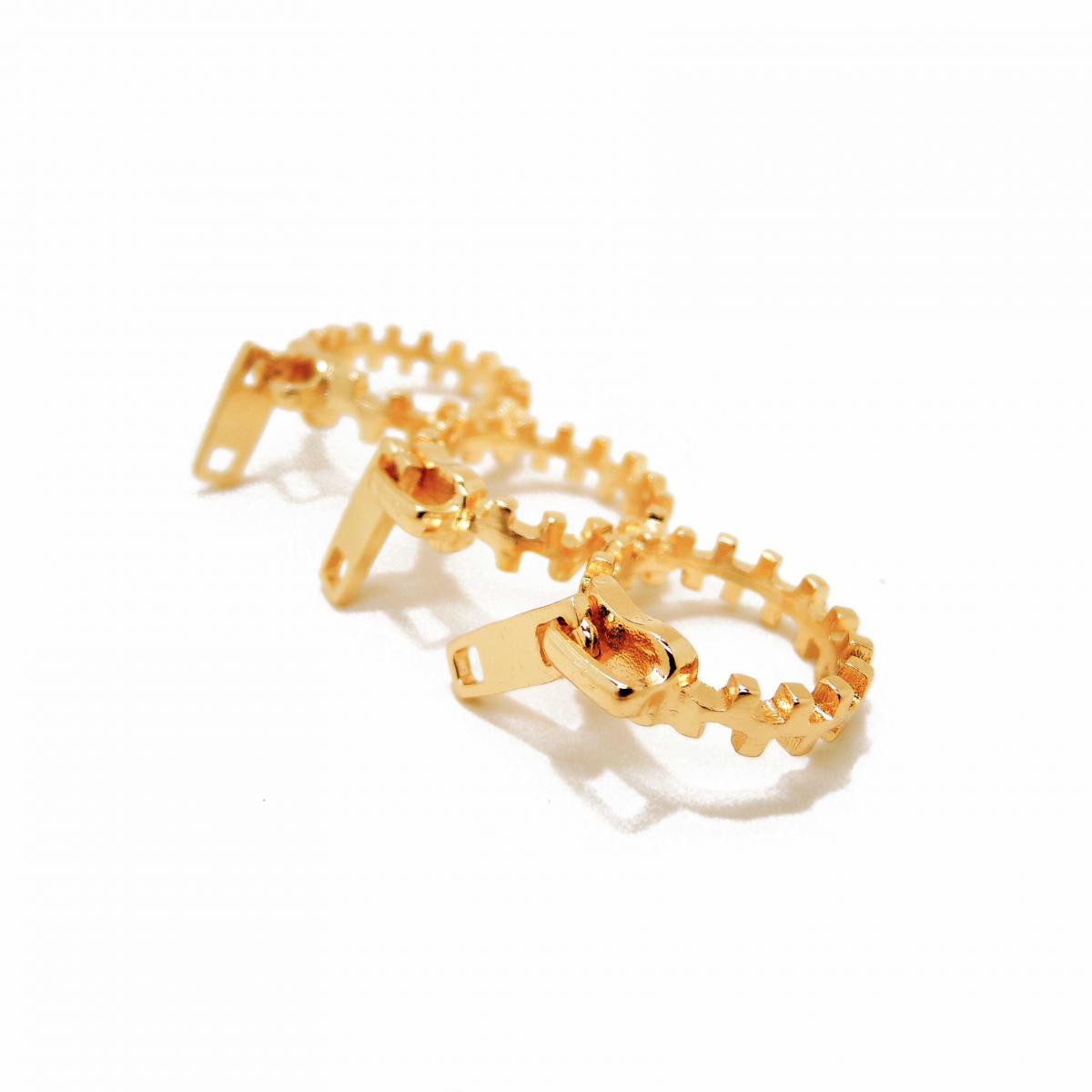 Triple Finger Zipper Ring on Luulla