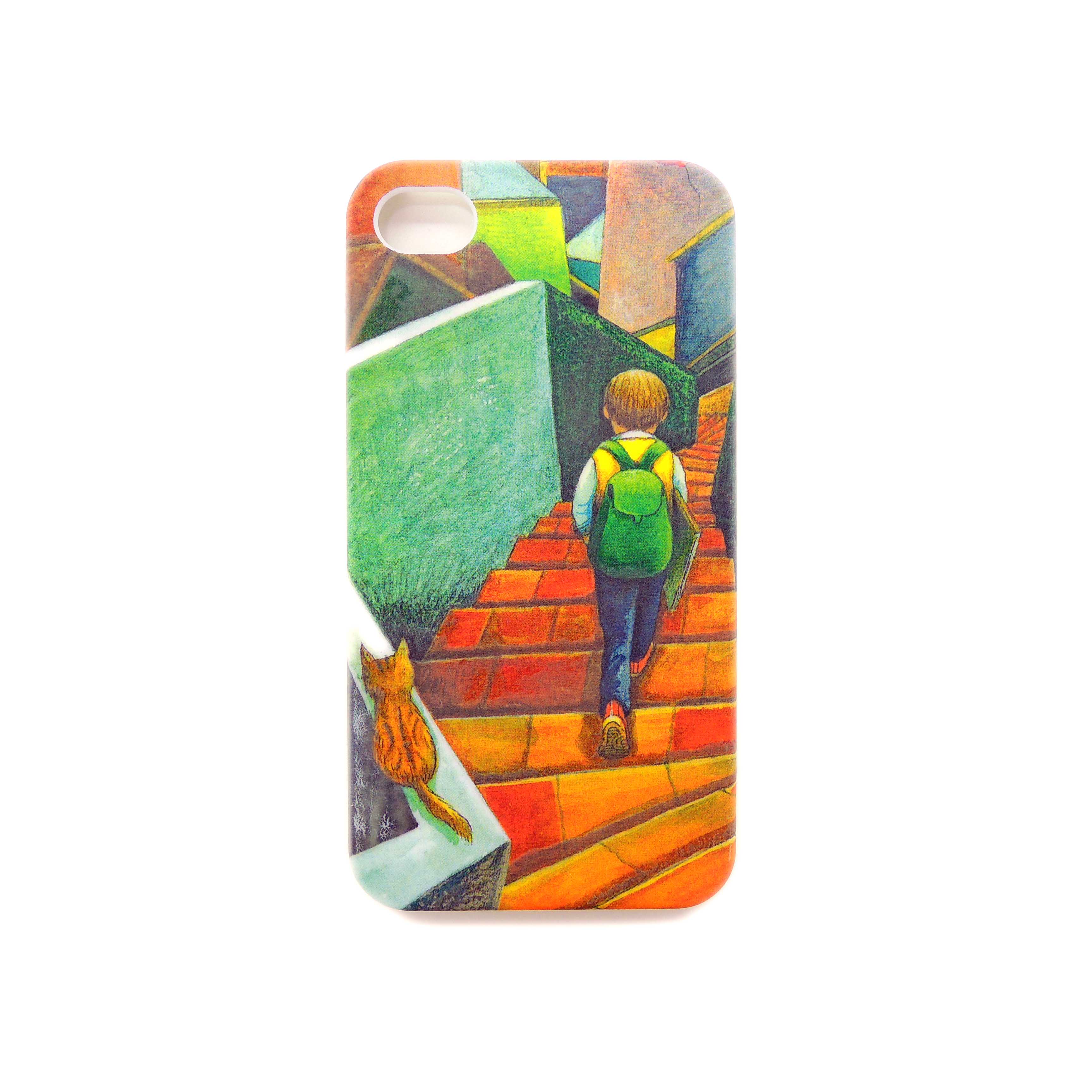Is He Walking Up Or Down The Stairs? Iphone 4/4s Case on Luulla